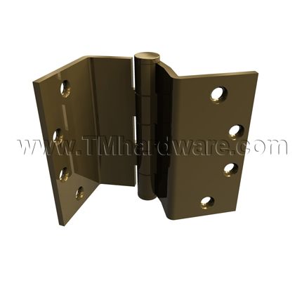 Hager 1260, Full Mortise 5 Knuckle Swing Clear Door Hinge - www ...