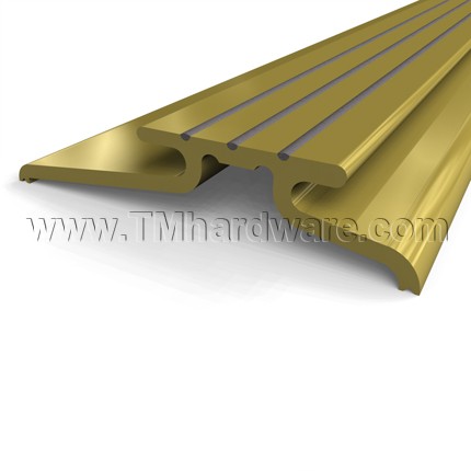 Brass Interlocking Threshold | Reversible | TMHardware.com