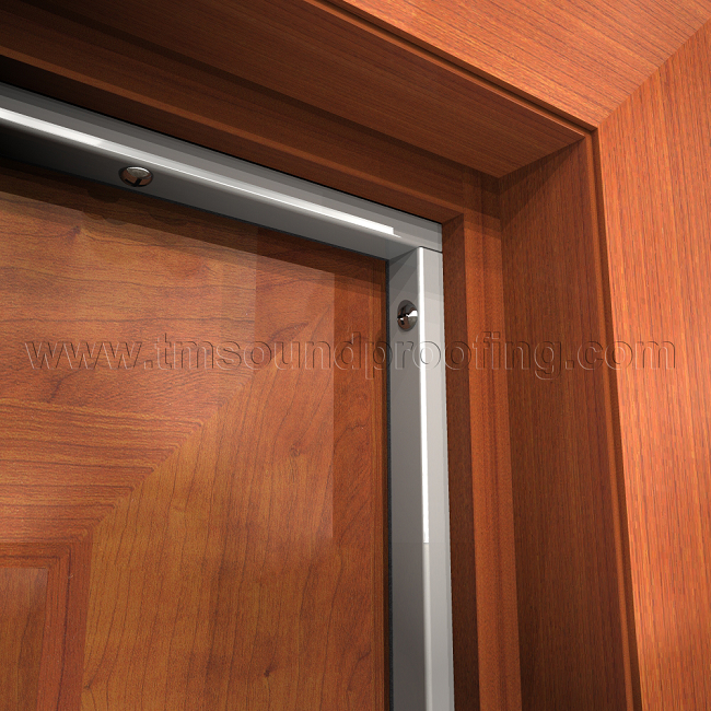 Door Gasketing | Aluminum with Rubber Seal | Zero 485 | TMHardware.com