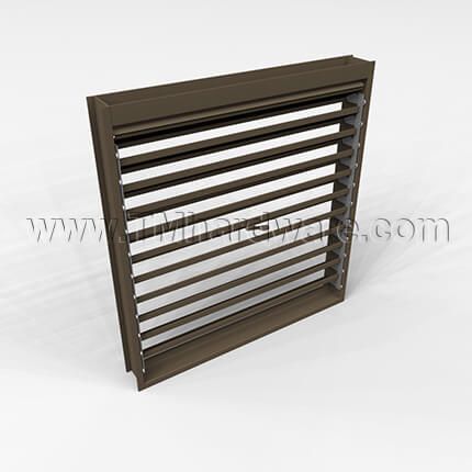 Activar Door Louver 1100CORE | Adjustable "Z" Blades | Transom ...
