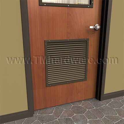 Activar Door Louver 1100C | Adjustable "Z" Blades | Single Flanged ...