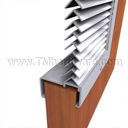Activar Door Louver 1300A | Inverted "V" Blades | Flanged Frame ...