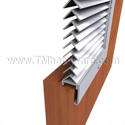 Activar Door Louver 1300C | Inverted "V" Blades | Single Flanged Frame ...