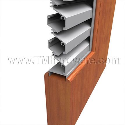 Activar Door Louver 1400CORE | Stormproof Aluminum "Z" Blades | Transom ...