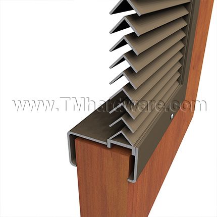 Air Louver for doors up to 1 3/4" thick | Non-Vision | V Blades ...
