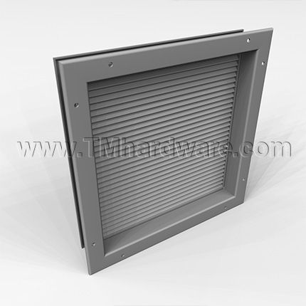 Air Louver for doors up to 1 3/4" thick | Non-Vision | V Blades ...