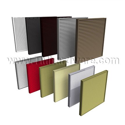Air Louver for all door sizes | Non-Vision | V Blades | TMhardware.com