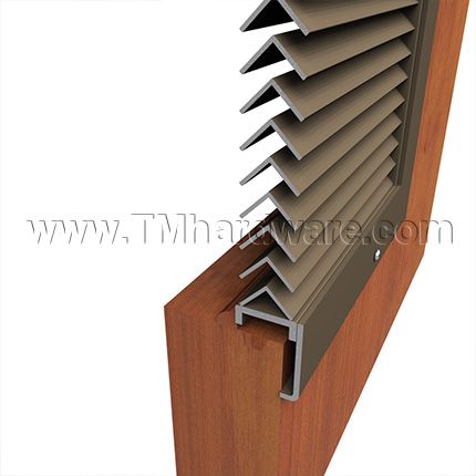 Air louver for all door sizes | Non Vision | V blades | TMhardware.com