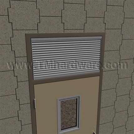 Activar Door Louver 700TL | Inverted Split "Y" Blades | Flush Mounted ...