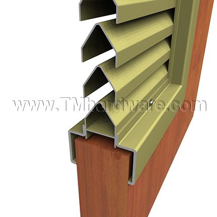 Air louver for doors 1-34" thick | Non-Vision | Y Blades | TMhardware.com