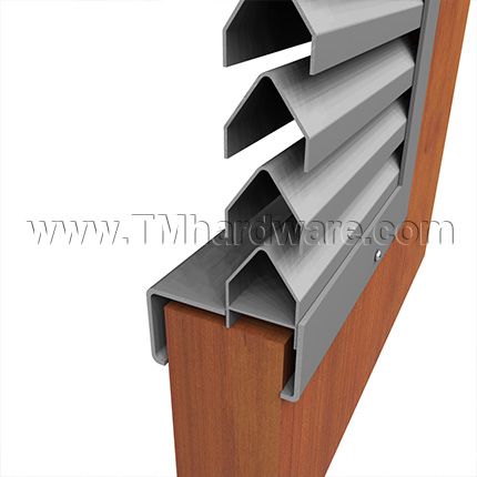 Air Louver for doors up to 1 3/4" thick | Non-Vision | Y Blades ...