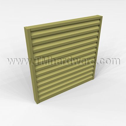 Air Louver for all door sizes | Non-Vision | Y Blades | TMhardware.com