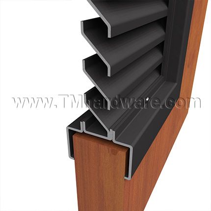 Air louver for doors 1-34" thick | Non-Vision | Z Blades | TMhardware.com