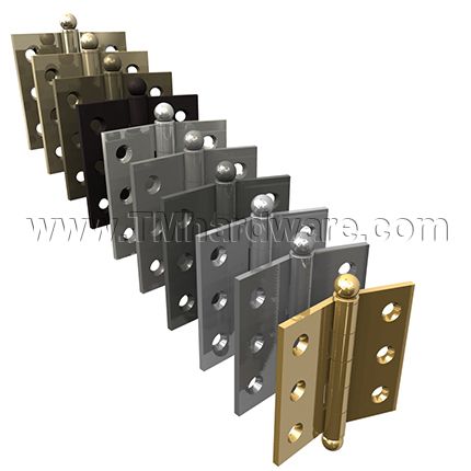 Deltana Cabinet Hinges 2" x 2" CH2020 | Solid Brass
