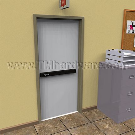 Falcon 1490EO Concealed Vertical Rod Exit Device | Trademark Hardware