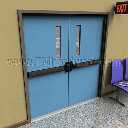 Falcon 1692NL-OP Concealed Vertical Rod Exit Device | Trademark Hardware