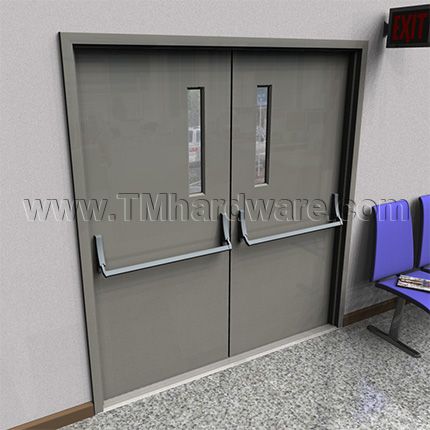 Falcon 1992NL-OP Cross Bar Exit Device, Concealed Vertical Rod ...
