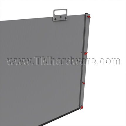 Flood Barrier for Garage Doors | Door Dams for 96" - 144" Wide ...