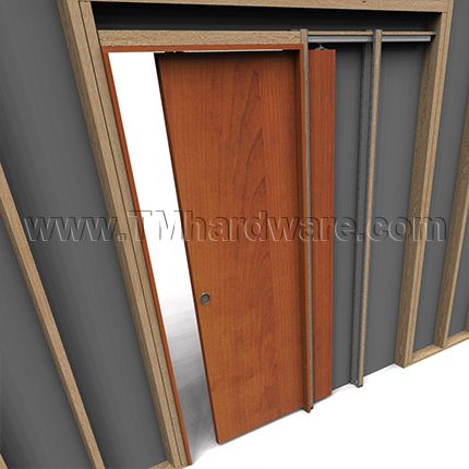 Hager 9629 Pocket Door Series, 8' High Doors | Trademark Hardware