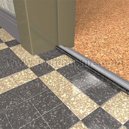 NGP 884B Extended Width Bumper Seal Threshold | Aluminum | TMHardware.com