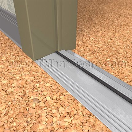 NGP 896-ADJ Latching Panic Exit Threshold | Aluminum | Adjustable | TMHardware.com