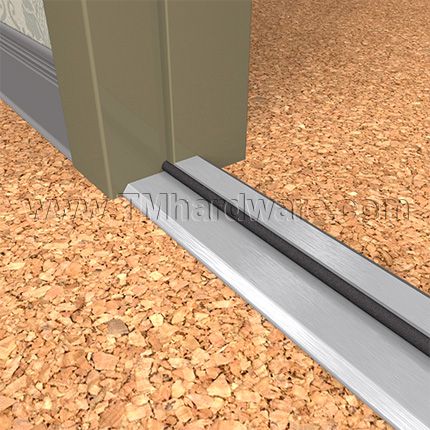 NGP 897 Rabbeted Threshold | Aluminum | NGP-TPV | TMHardware.com