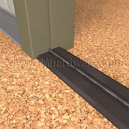 NGP 897 Rabbeted Threshold | Aluminum | NGP-TPV | TMHardware.com