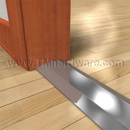 Stainless Steel Door Threshold | 4" Wide by 1/2" Tall |Pemko 175SS