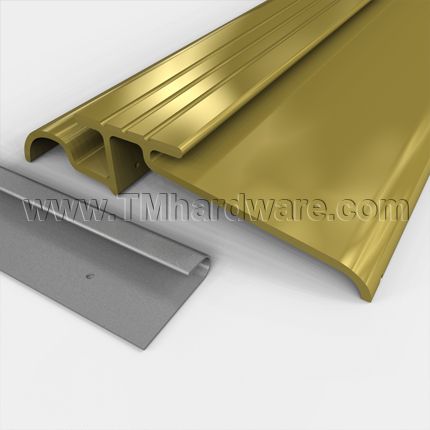 Interlocking Door Threshold | Pemko 145 | Aluminum & Brass