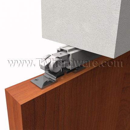 H200A Sliding Door System with Aluminum Track, 200 Lb. | Trademark Hardware