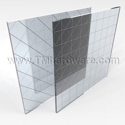 Clear Wired Glass