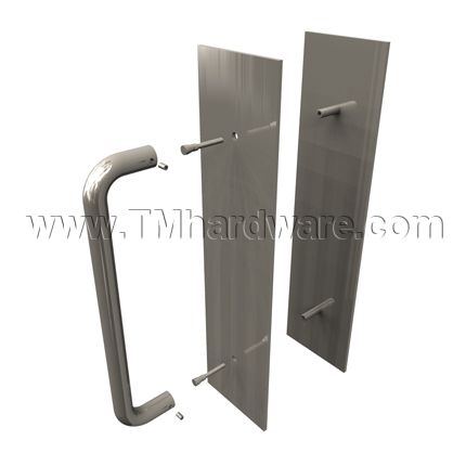 Rockwood 107x73B / 73BL Concealed Mount Pull Plates | TMHardware.com