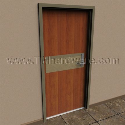 Kick Plate for Door | Satin Stainless Steel | TMHardware.com