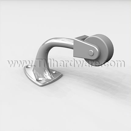 Door Stop | Rockwood 455, Curved Roller | TMHardware.com
