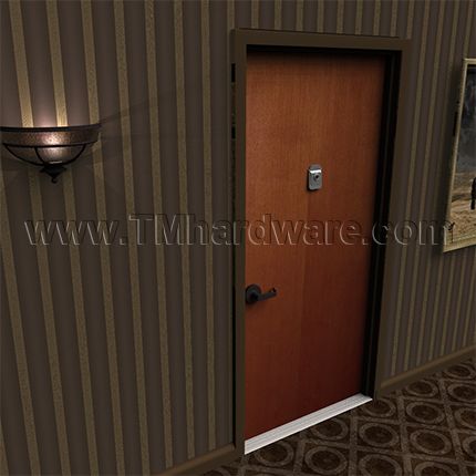 Solid Brass Door Knocker with peephole | Rockwood 614V | TMHardware.com