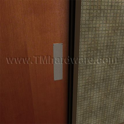 Rockwood HG70C Push Plate, Horizontal Grain | TMHardware.com