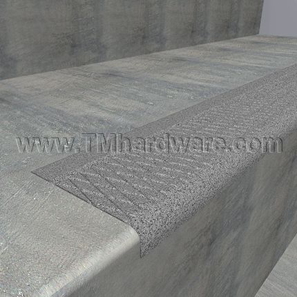 Wooster Alumogrit W101 | Abrasive Cast No-Slip Nosing for Concrete ...