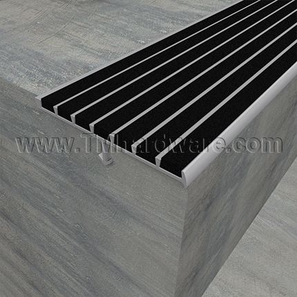 New Concrete Non slip stair treads| Wooster Supergrit| TMHardware.com