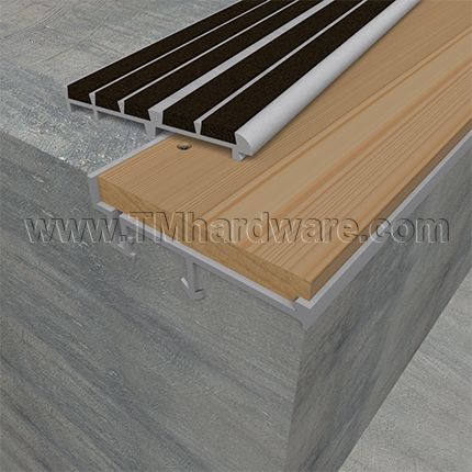 Wooster Supergrit WP-RN3SG | Two Stage Stair Nosing | TMHardware.com