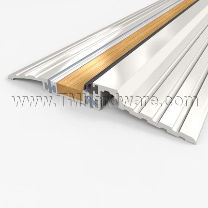 High Quality Rabbeted Threshold with Neoprene Gasket, Oak Insert and ...