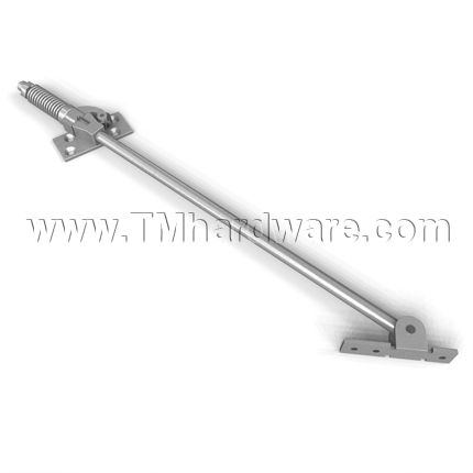 Heavy duty spring recoil door holder. www.TMhardware.com