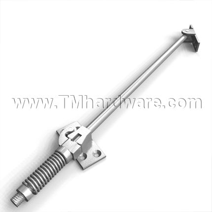 Heavy duty spring recoil door holder. www.TMhardware.com