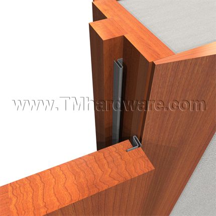 Metal Interlocking Weatherstrip for Wooden Jambs, Sills, Head, Single ...