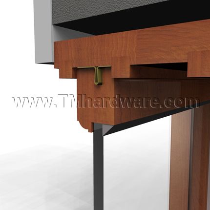 High Quality Bronze or Zinc Metal Interlocking Weatherstrip for Wooden ...