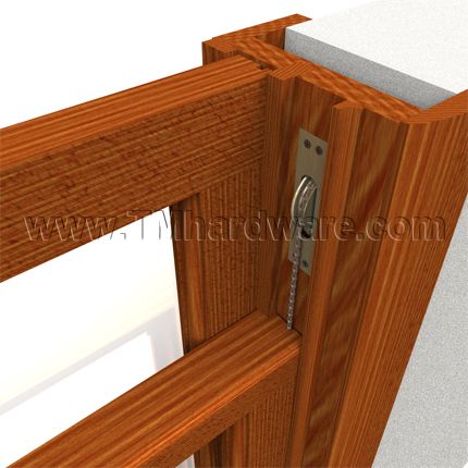 Sash Pulley Chain for Double-Hung Wooden Windows, for Sash Weight of ...