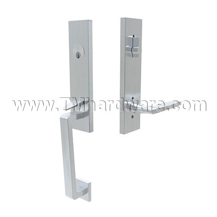 Davos Stainless Steel Entry set with Hermes Lever | EMS40101HES ...