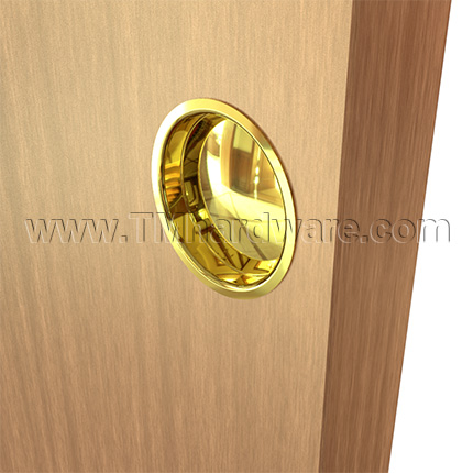 Ives 221 | Large Circle | Flush Pull | www.TMHardware.com
