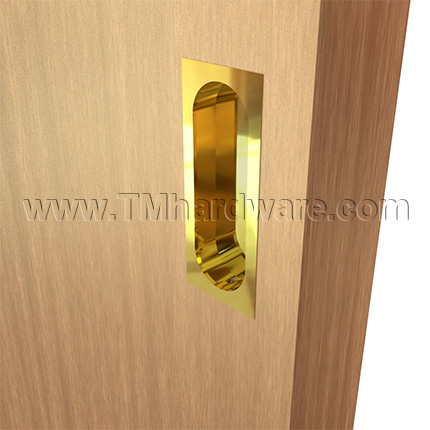 Ives 222 | Rectangular | Flush Pull | www.TMHardware.com