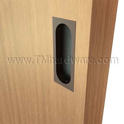 Ives 222 | Rectangular | Flush Pull | www.TMHardware.com