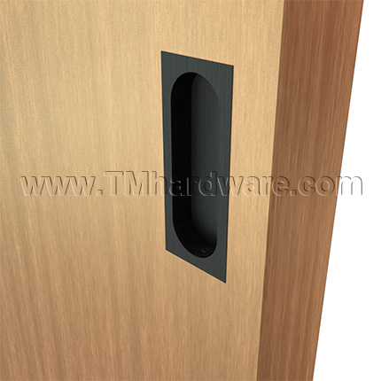 Ives 222 | Rectangular | Flush Pull | www.TMHardware.com